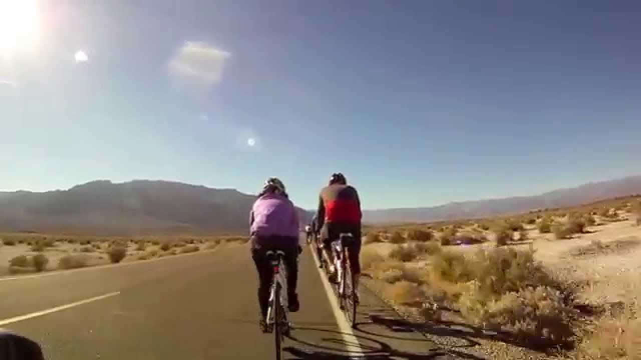 Death Valley Bike Ride - January 3, 2015 - YouTube