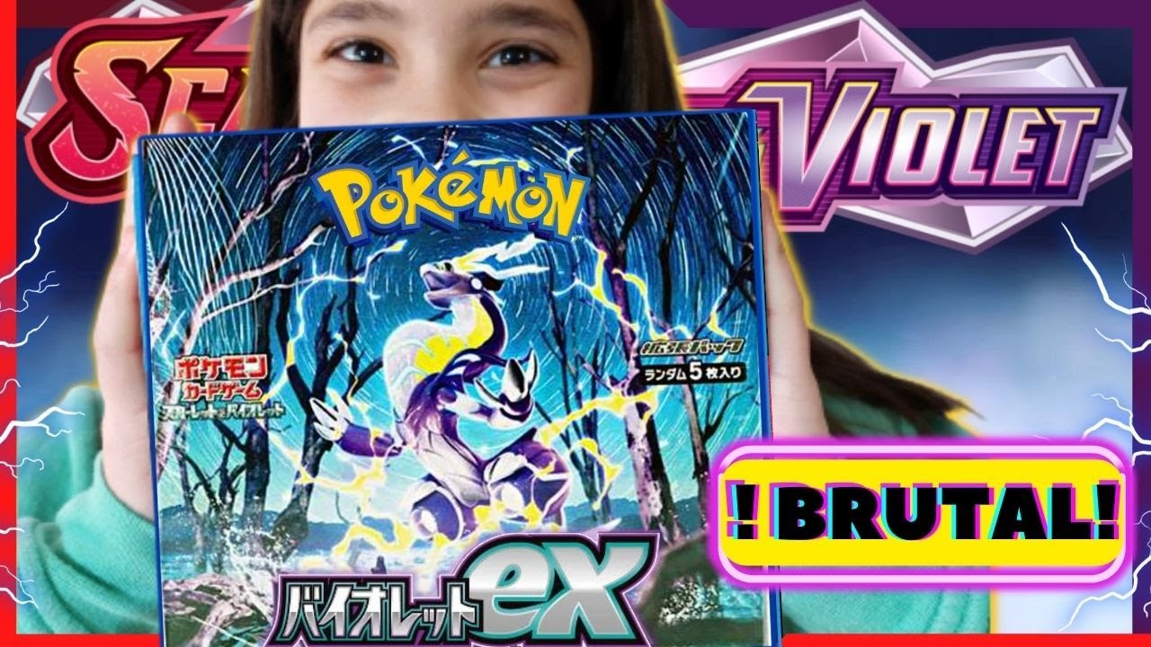 APERTURA BRUTAL VIOLET EX!🔮 NUEVO SET JAPONES ESCARLATA Y PURPURA ...