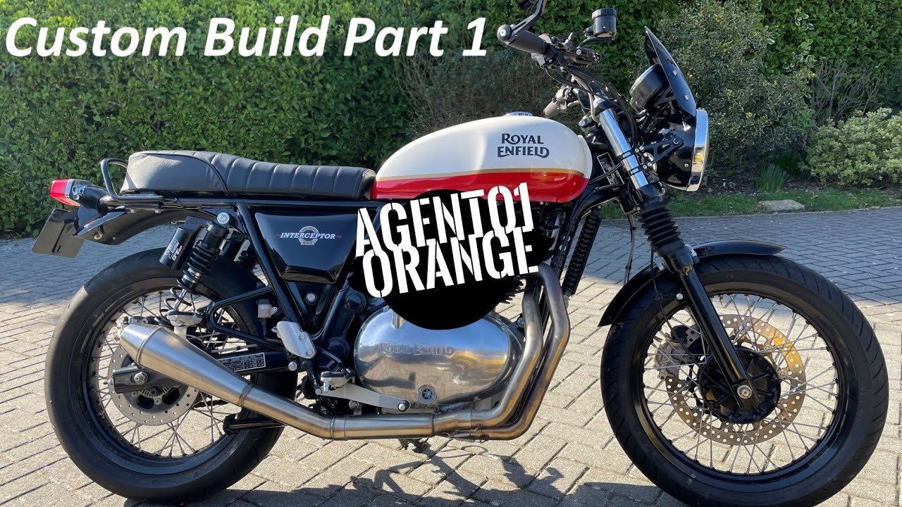 Royal Enfield Interceptor 650 Custom build - YouTube
