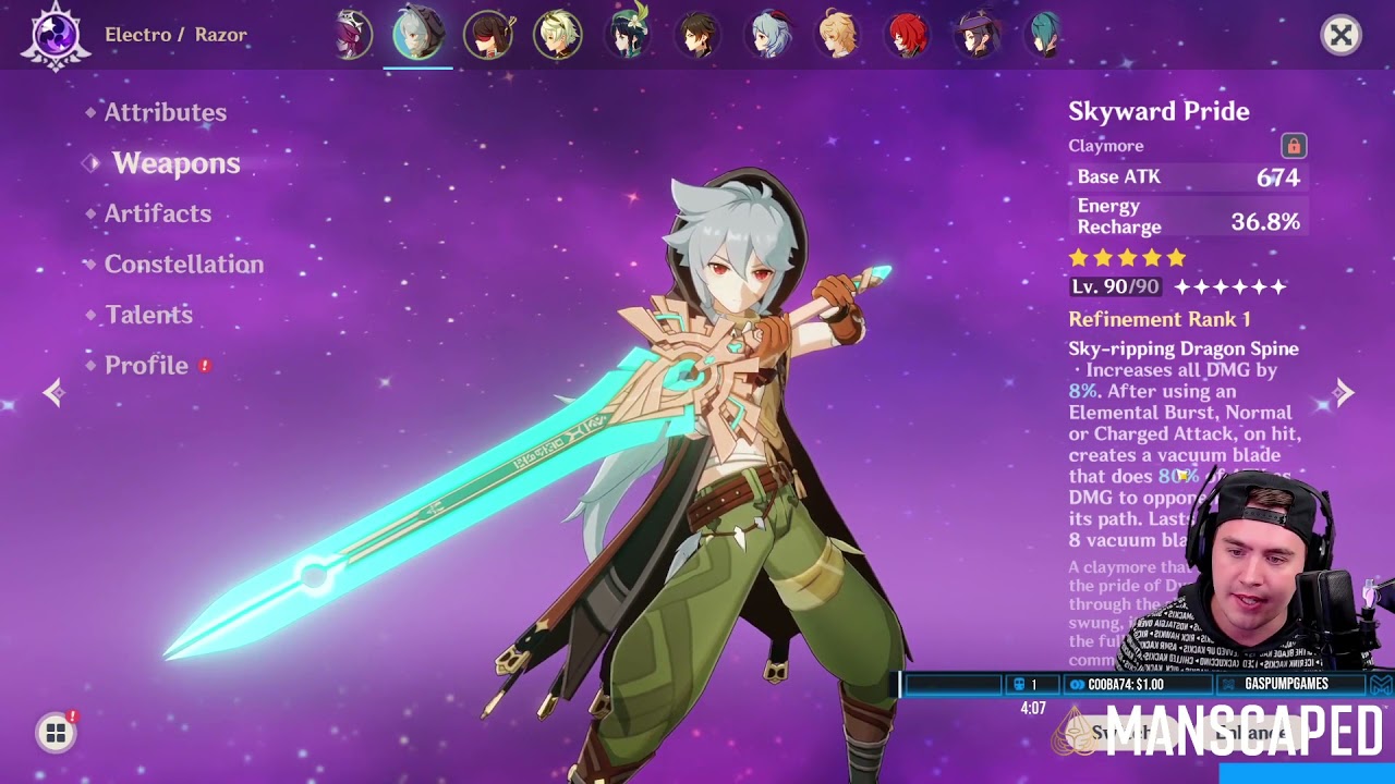 The Best 5 Star Weapon On Standard Banner YouTube The Best 5 Star Weapon On Standard Banner YouTube