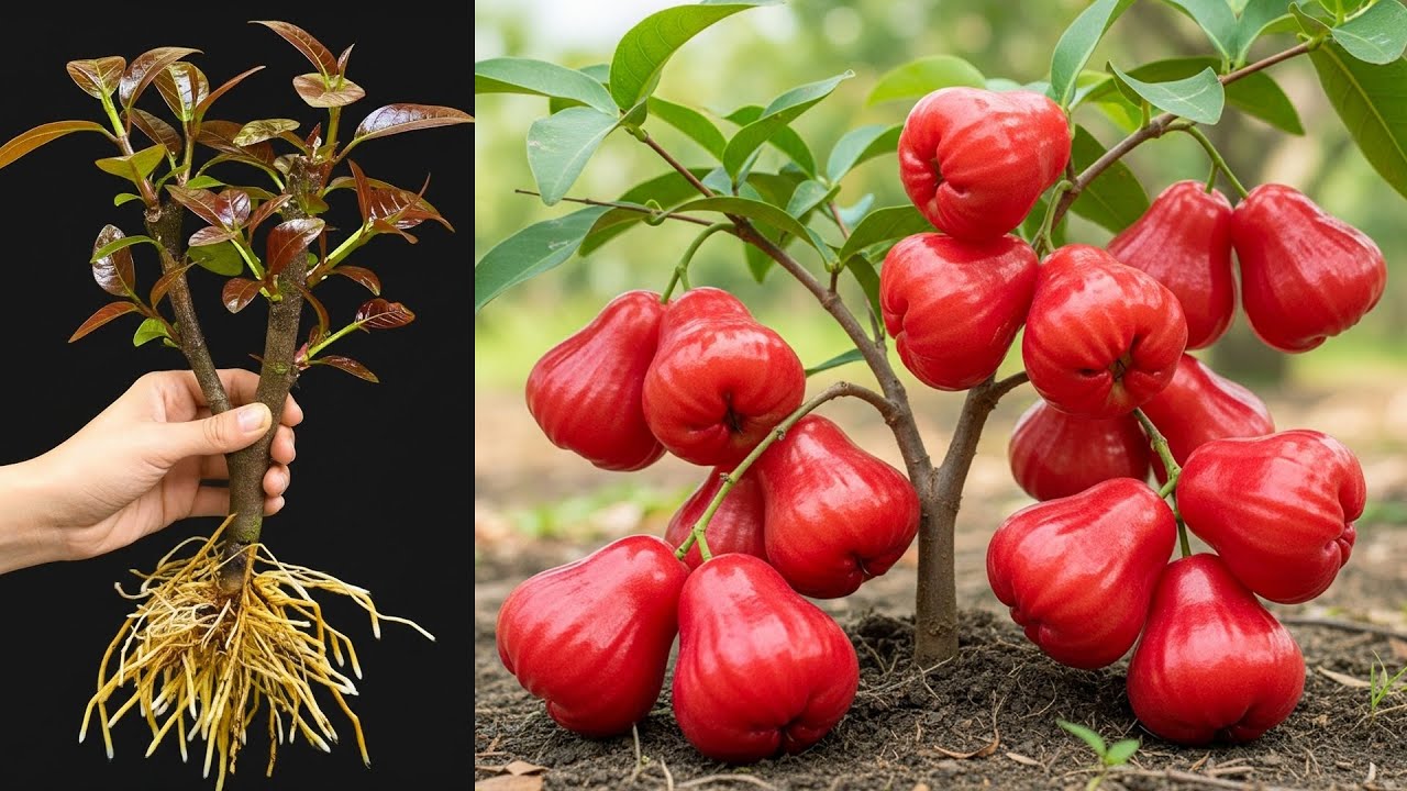 2 Best technique make you can grow your java apple at home easily - YouTube