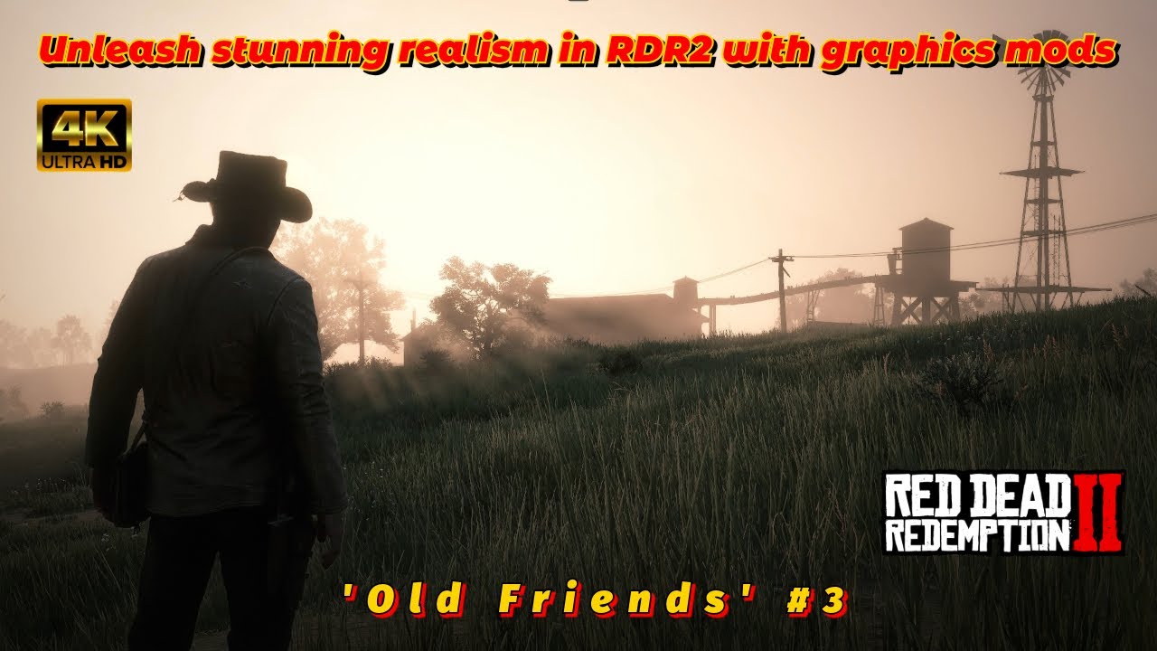 RDR2 Mission #3 : | Old Friends | Ultra-realistic graphics - YouTube