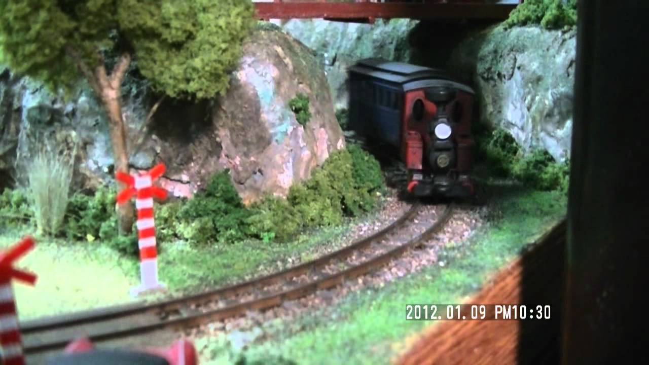 HOe scale 9mm gauge Joe-Works model train - YouTube