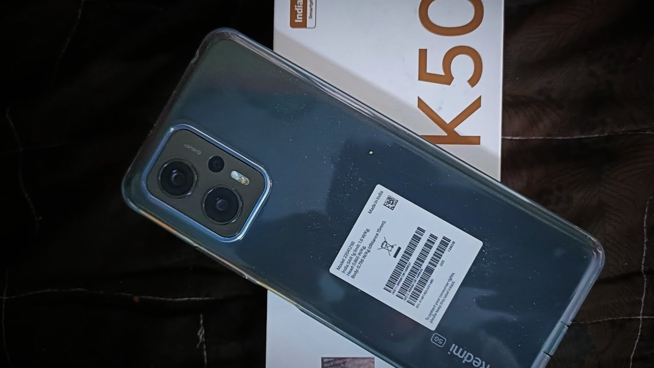 unboxing redmi k50i with flagship processor - YouTube
