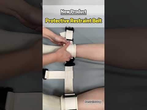 What a different way of restraint !!! #restraint#medical#medicalsuppliers#restraintproduct#bandage