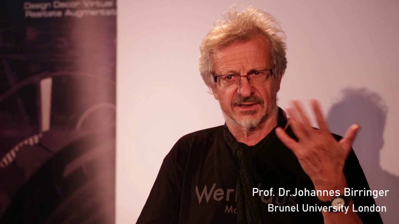 Prof. Dr Johannes Birringer at Tele-Encounters International Symposium ...