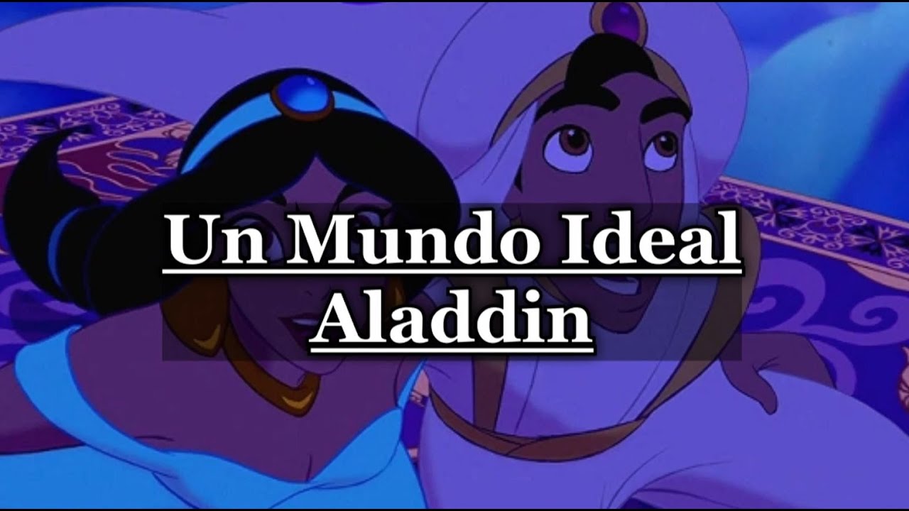 Un Mundo Ideal - Aladdin Piano Tutorial Intermedio - YouTube