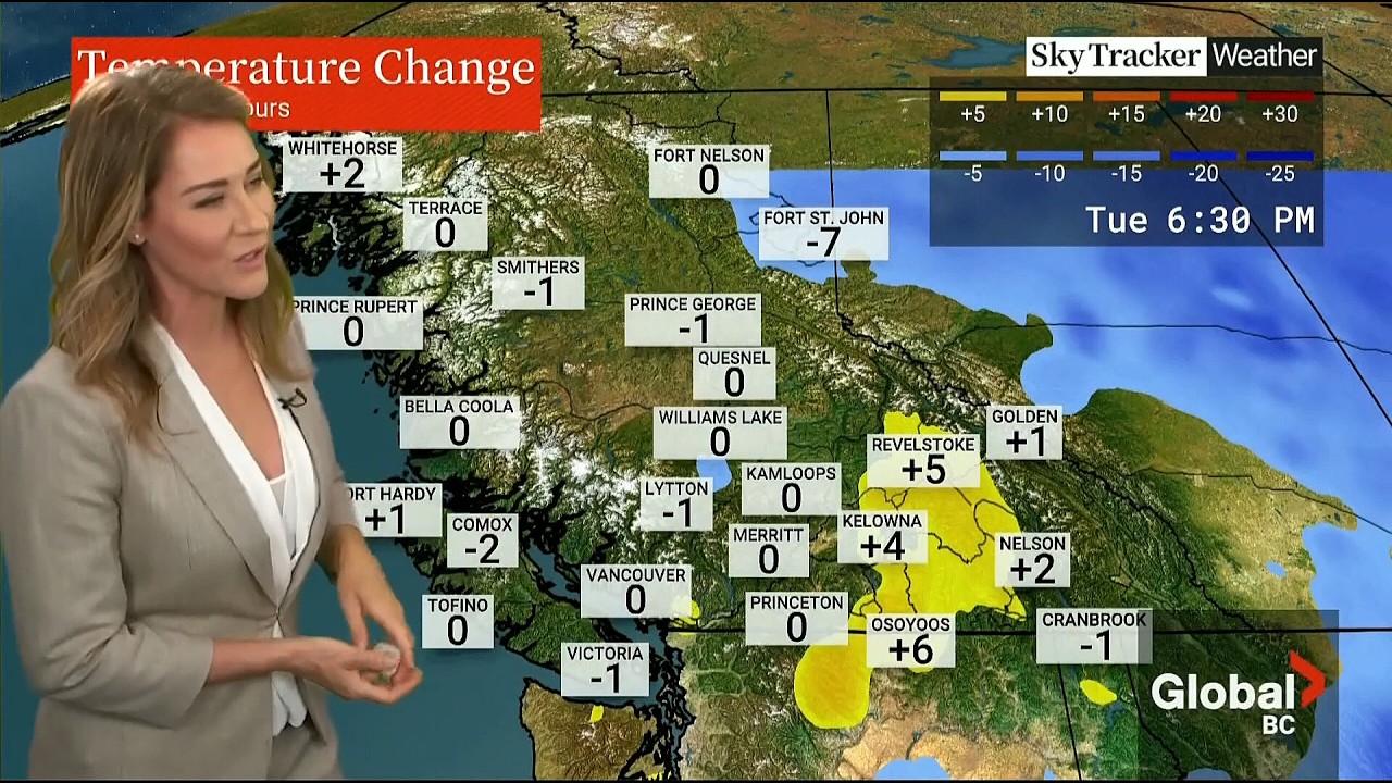 Kristi Gordon - Global BC - Weather - Tuesday, September 3, 2024. - YouTube