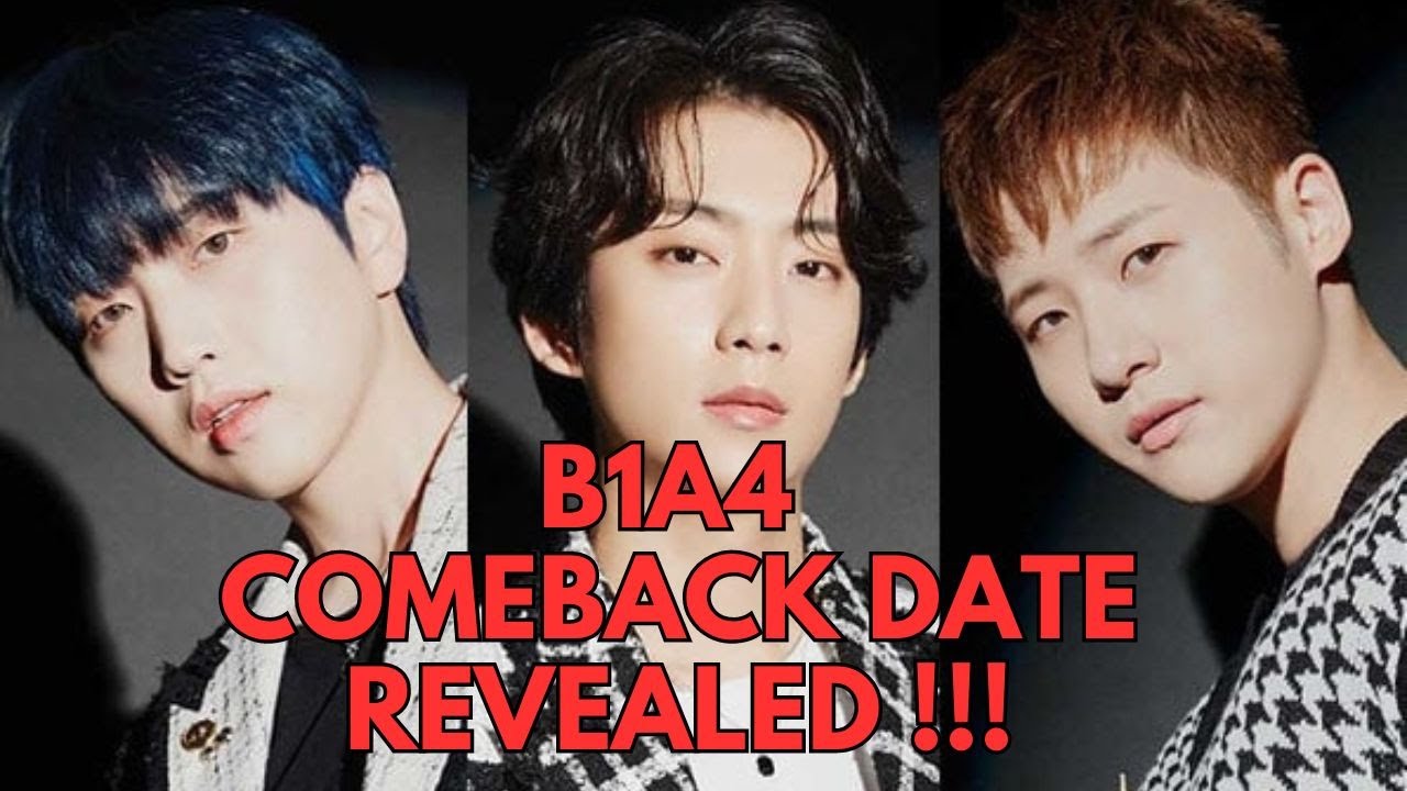 B1A4 COMEBACK REVEALED and planned for JANUARY 2024 - YouTube