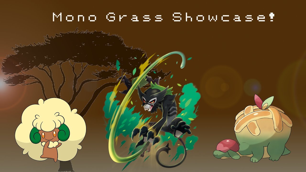 Mono Grass Team Showcase - Crown Tundra Monotypes! - YouTube