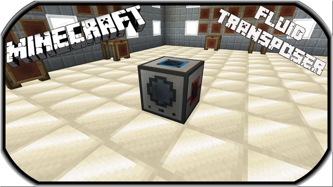 Fluid Transposer / Flüssigtransposer 💎 Minecraft Thermal Expansion ...