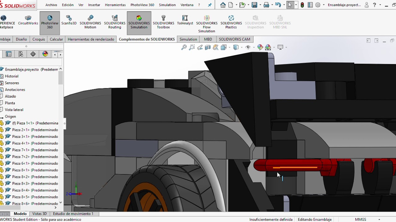 Lego McLaren Senna Solidworks - YouTube