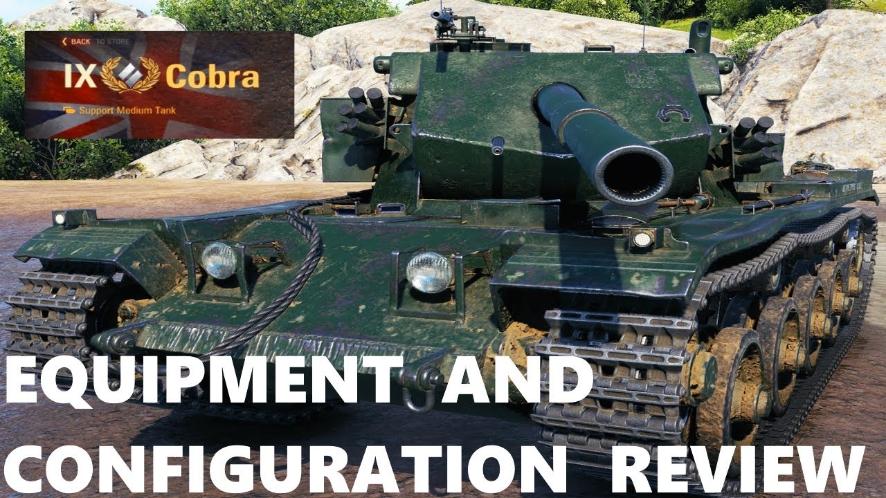 Cobra World of Tanks - Equipment and Configuration Review - YouTube