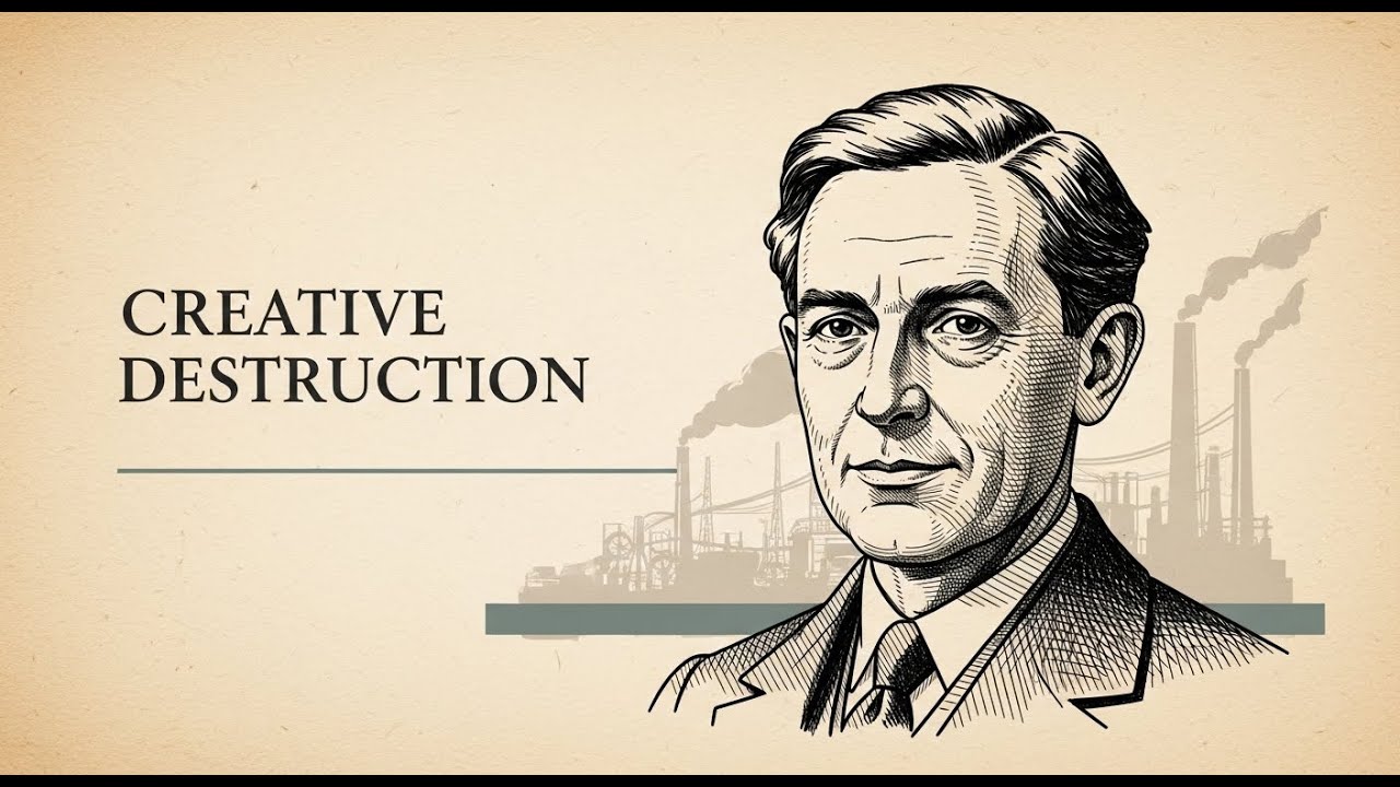 Joseph Schumpeter: The Prophet of Creative Destruction - YouTube