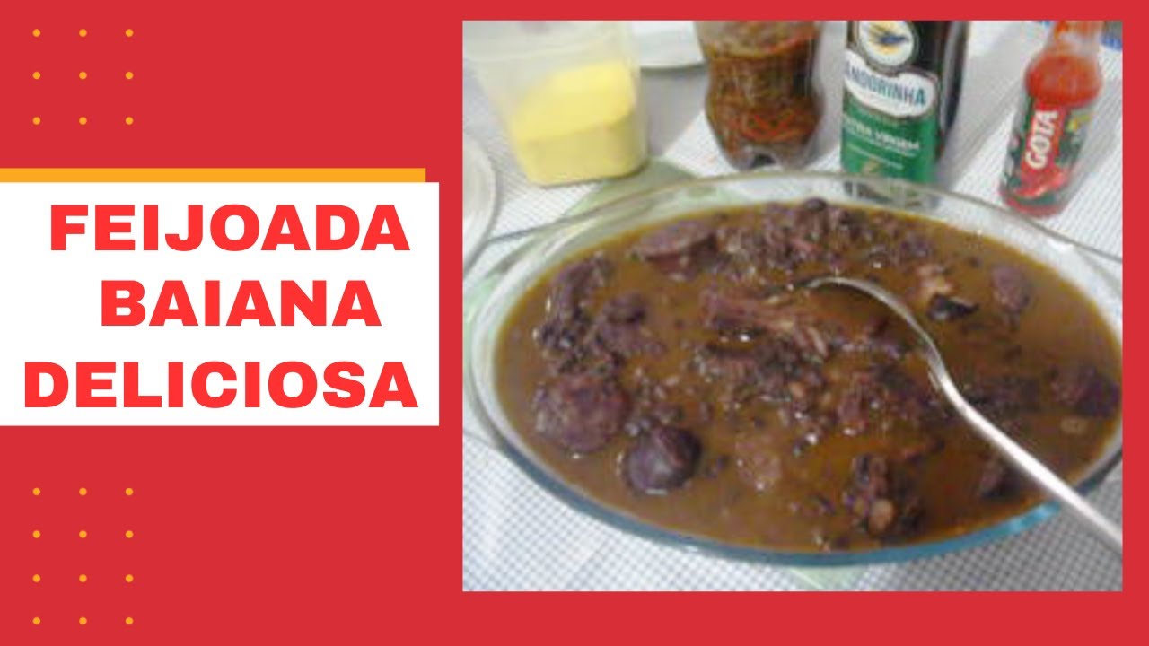 Feijoada Baiana - Receita simples I - YouTube