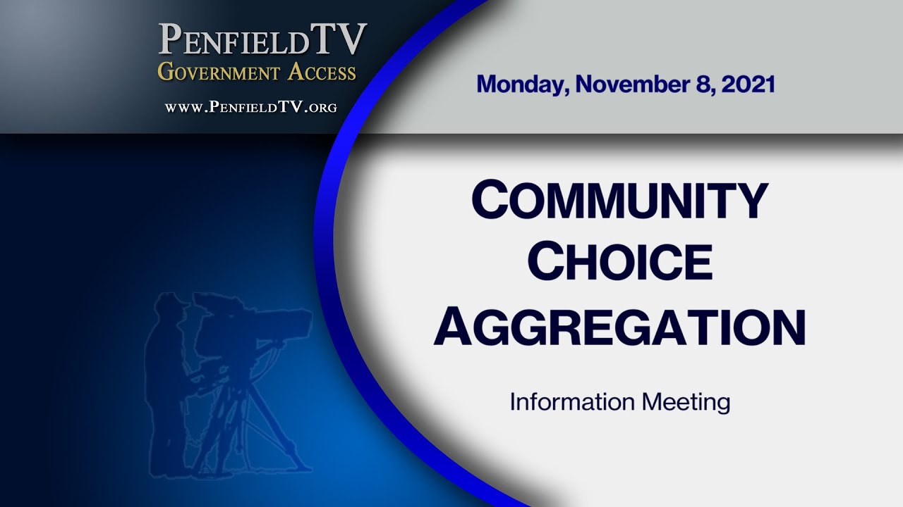 2021: November 8 | Community Choice Aggregation Meeting II - YouTube