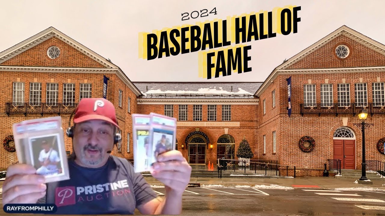 Class of 2024 Baseball Hall of Fame rookie cards & PSA reveal - YouTube