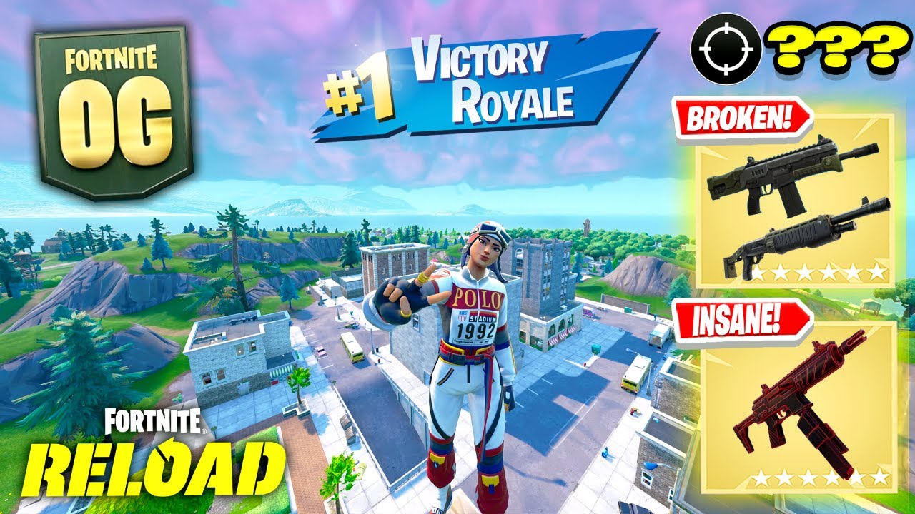 RARE POLO PRODIGY SKIN! OG Fortnite Reload | *EXOTIC* Twin Mag SMG High ...