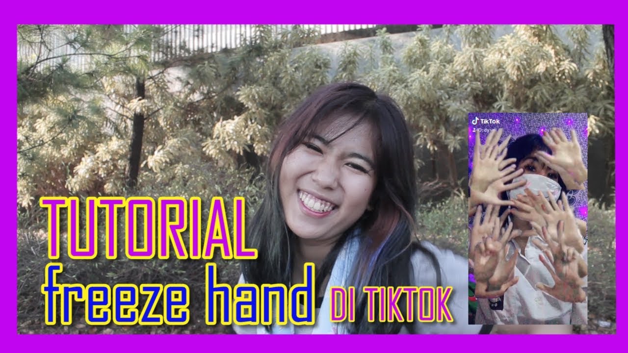 TUTORIAL FREEZE HAND UNTUK TIKTOK !! - YouTube
