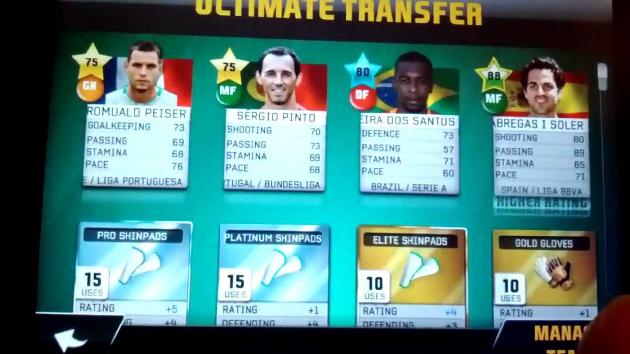 fifa superstars iphone/ ultimate award#39 - YouTube