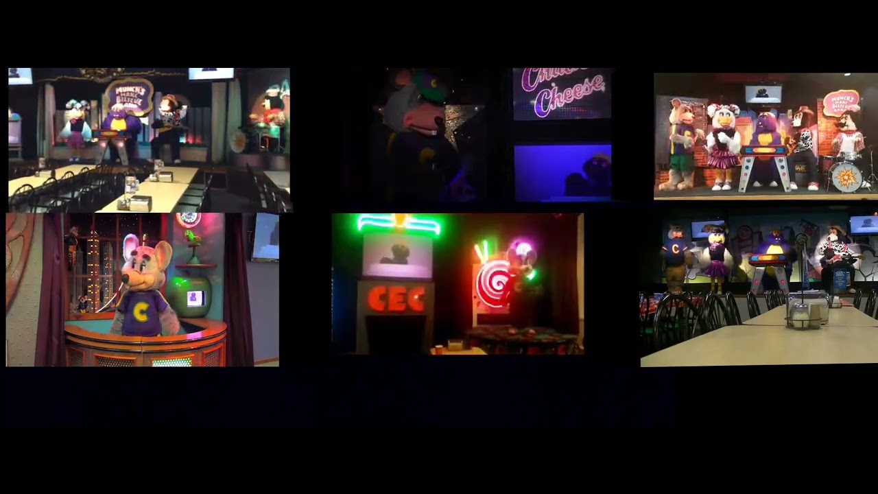 In the future chuck e cheese with almost all stages - YouTube