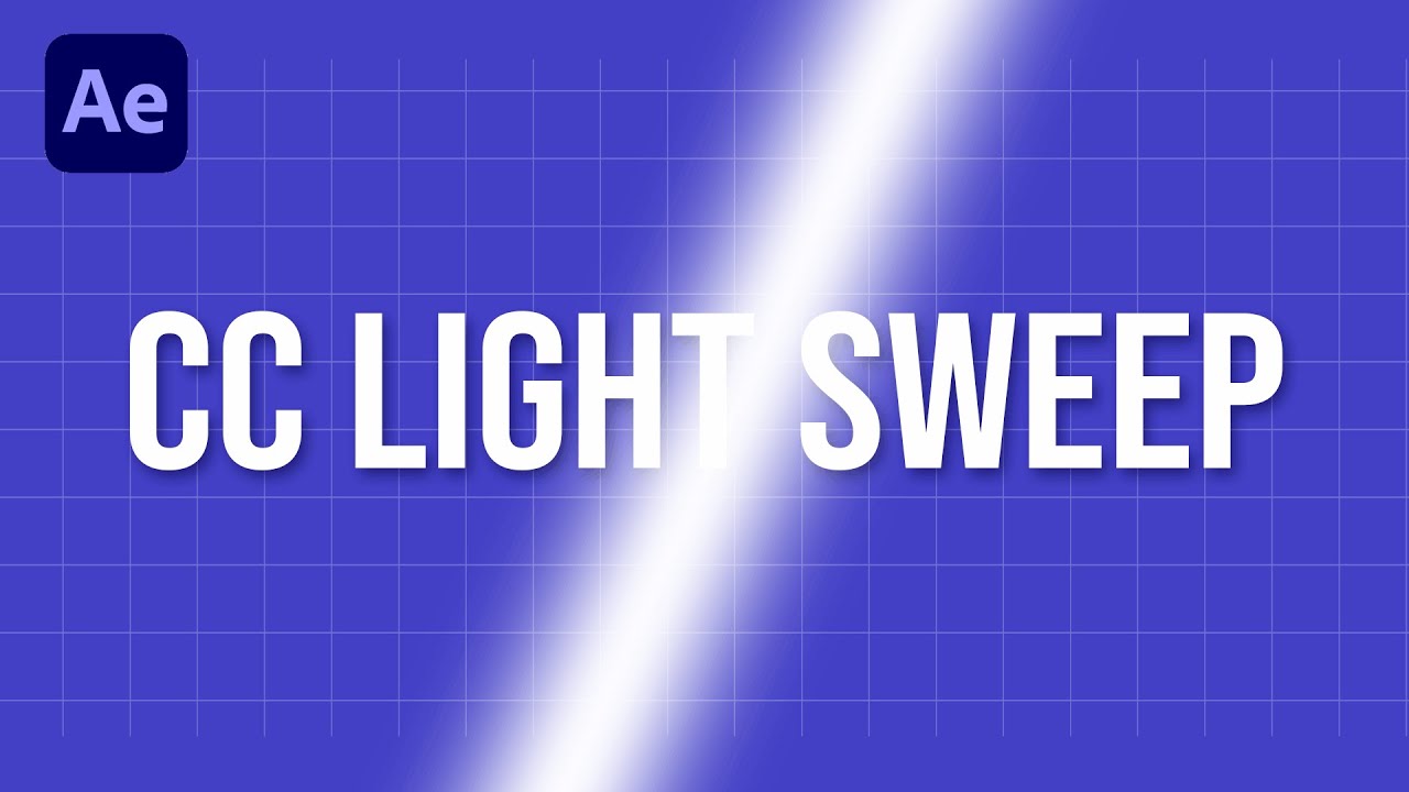 CC Light Sweep Effects of After Effects - YouTube