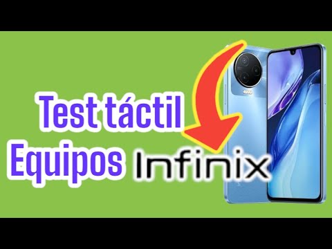 como hacer test táctil equipos infinix/probar táctil/código para probar ...