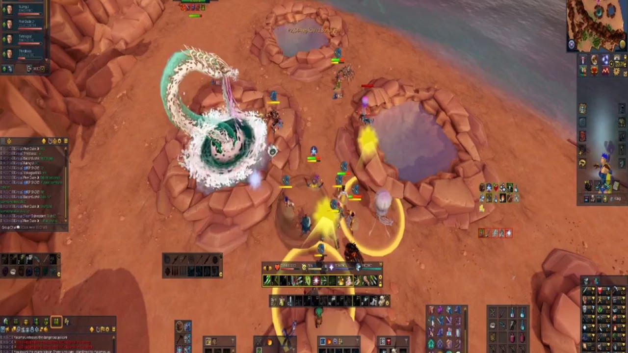 Runescape Rare 9 man Sand on Yakamaru Sand Pool - YouTube