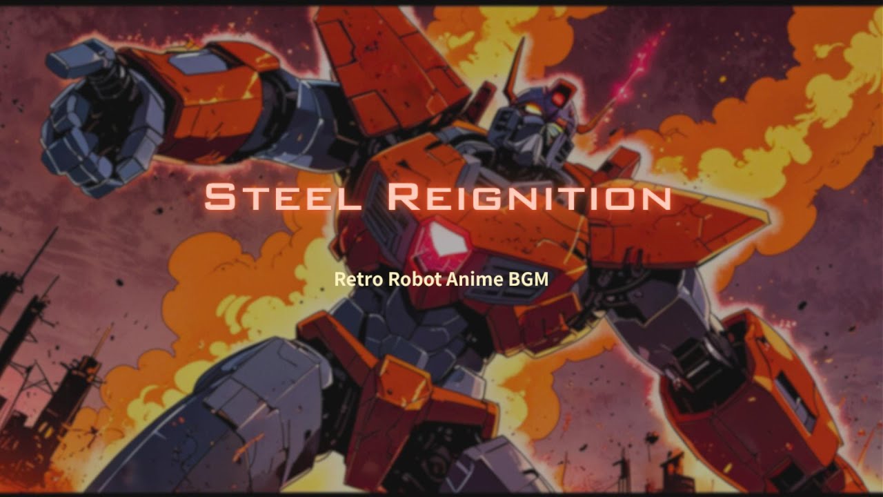 Retro Mecha Anime Soundtrack | Work & Study BGM |Steel Reignition - YouTube