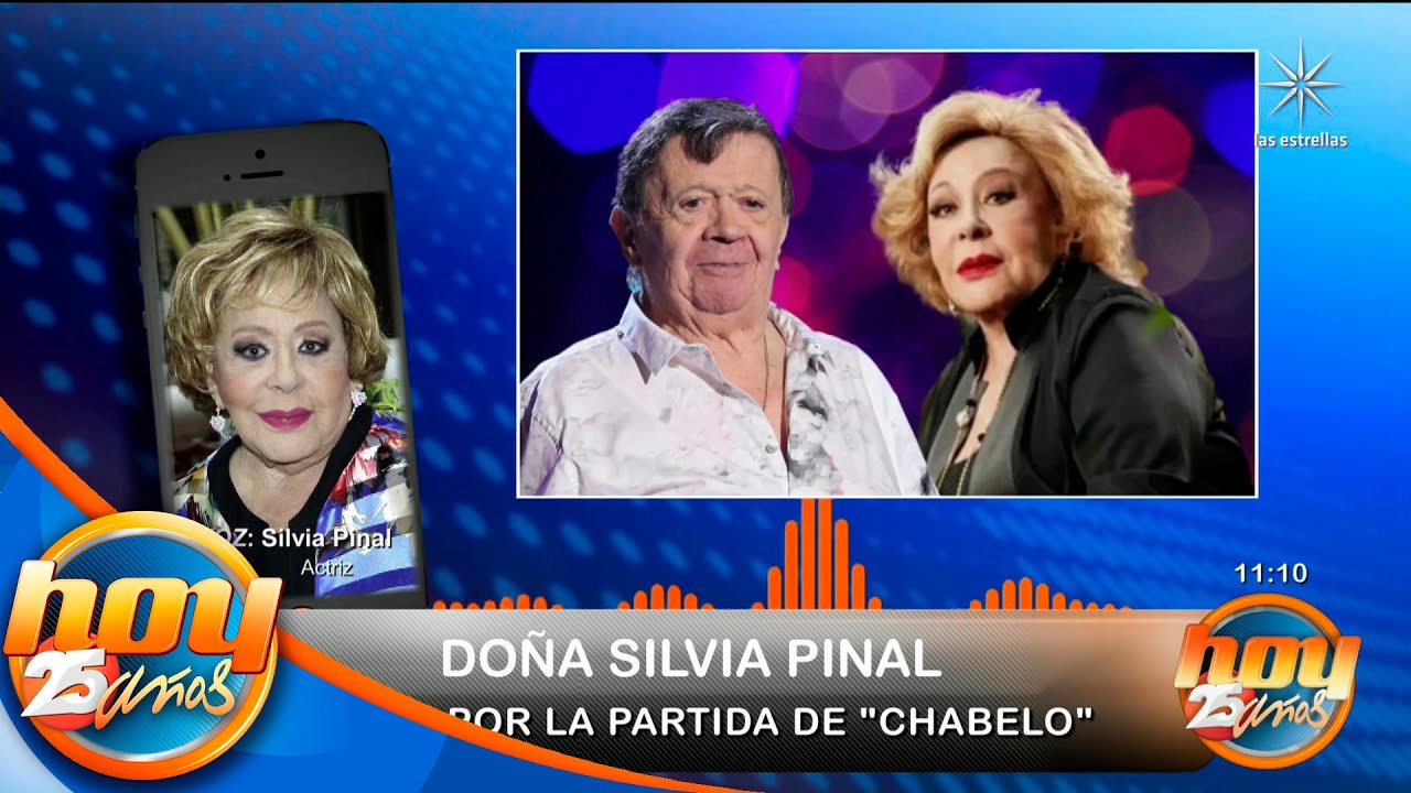 Reacción de Silvia Pinal al enterarse del fallecimiento de Xavier López ...