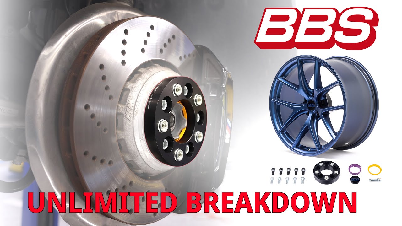 Knowing No Limits: BBS Unlimited Adapter Set Installed on our G80 M3 ...