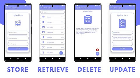 CRUD Firebase (Java) - YouTube