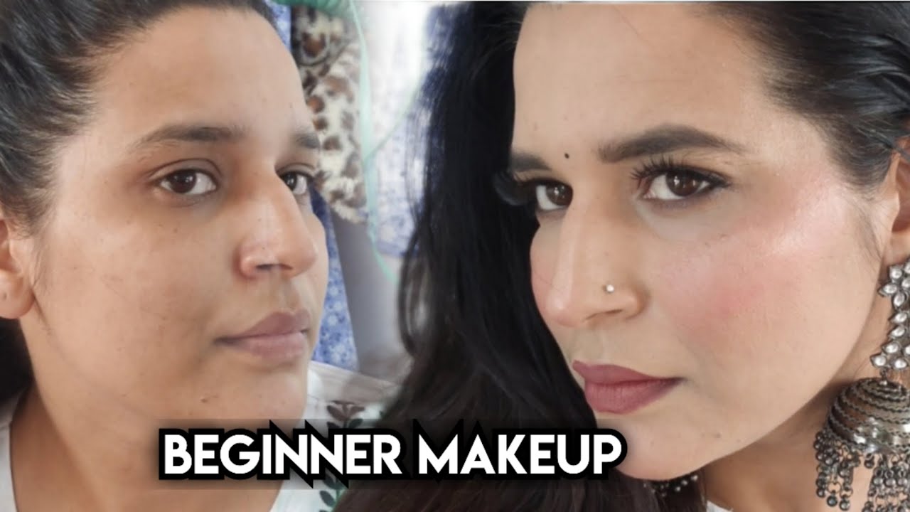Beginner Makeup Tutorial With Easy Steps 🪜 Makeup Youtube Tutorial