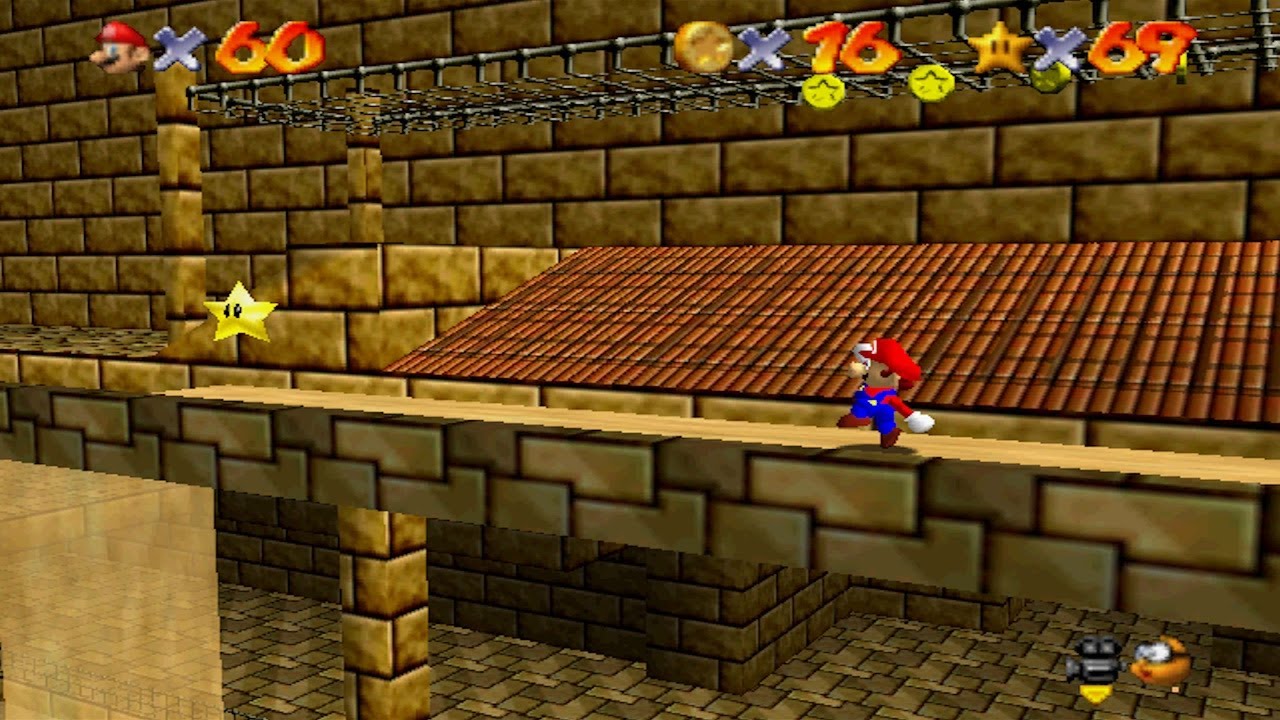 Super Mario 64 Shifting Sand Land