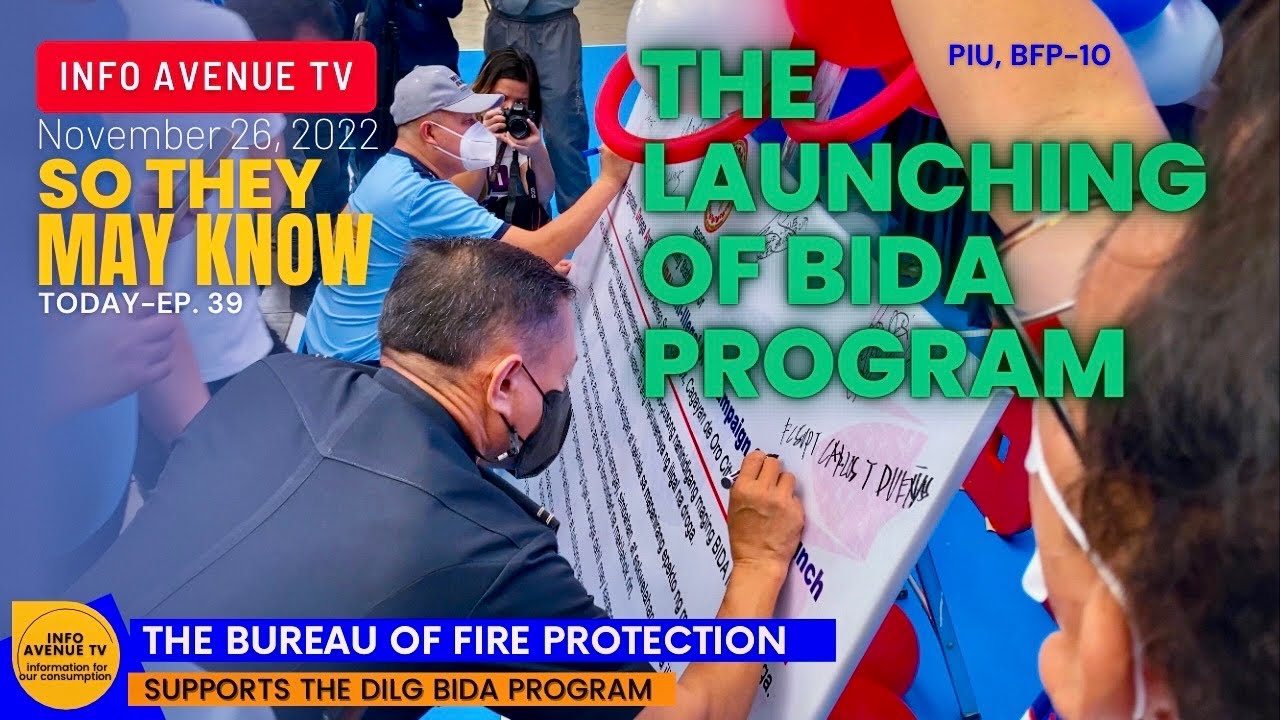 The Launching of BIDA Program. Buhay Ingatan Droga Aayawan! No to Drug ...