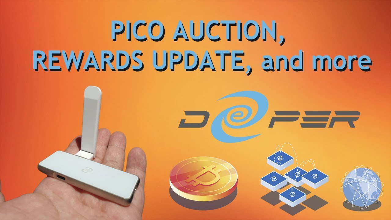 Deeper Network Auctions Pico, Confirms Pico can mine on the go, and we ...
