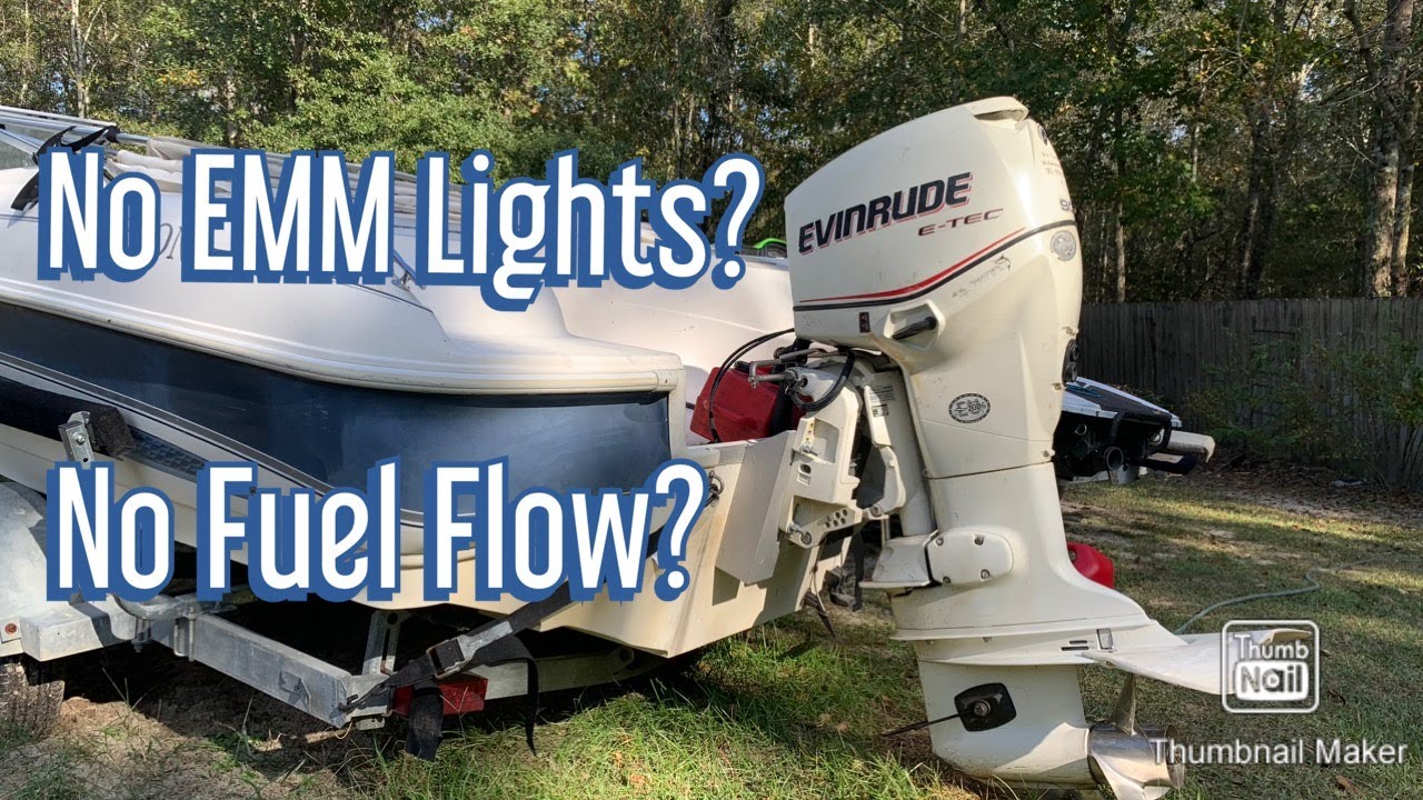 How to Fix Your Evinrude ETEC Without Evdiag: Diagnosing No EMM Power ...