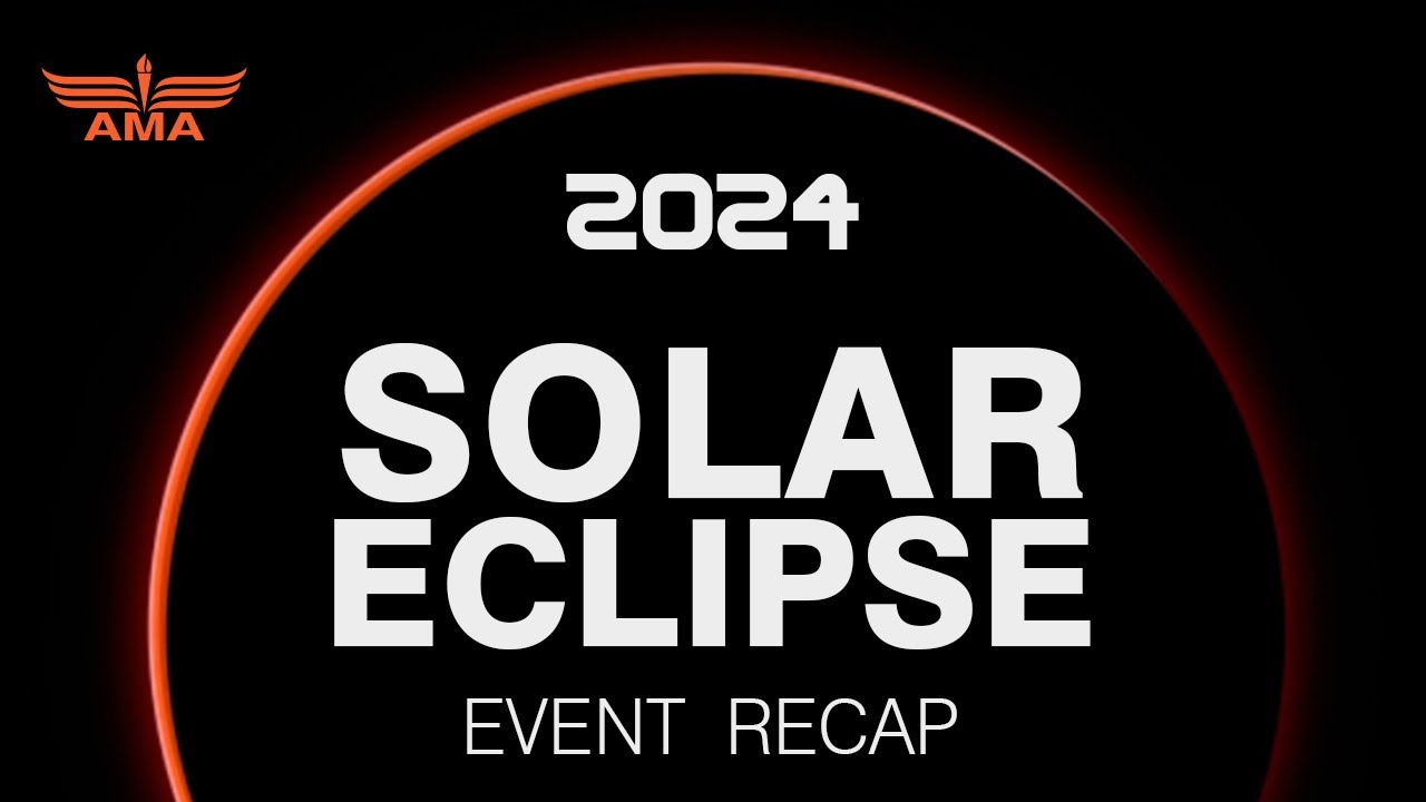 2024 Solar Eclipse at the International Aeromodeling Center - YouTube