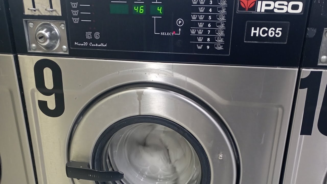 IPSO HC 65 commercial washer - YouTube