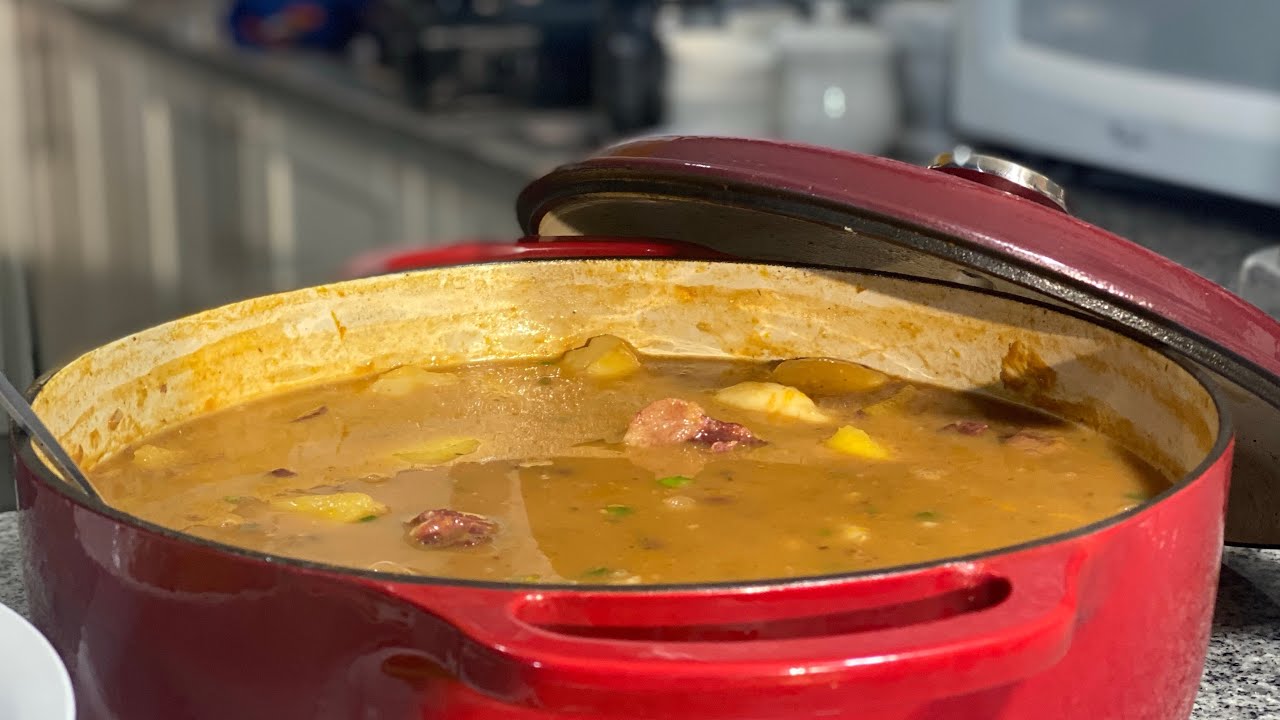 How to Make Red Peas Soup- Jeronimos Kitchen - YouTube