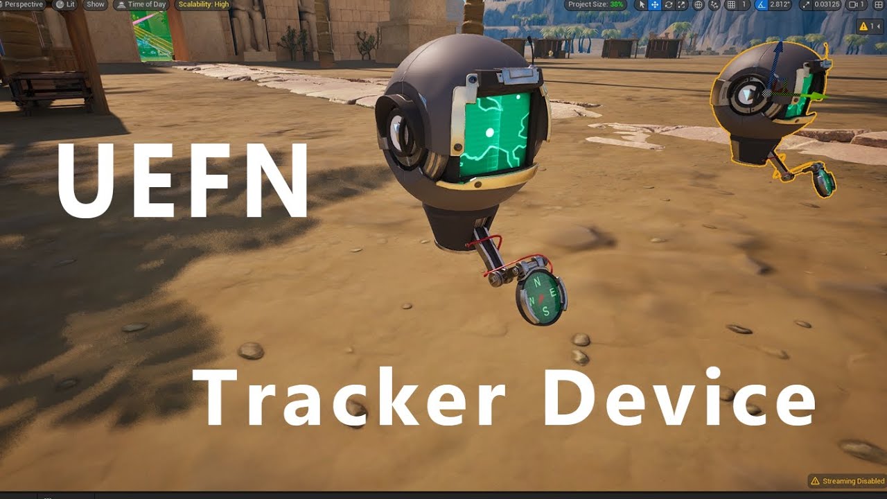 #Fortnite #UEFN - Tracker Device #fortnitecreative - YouTube
