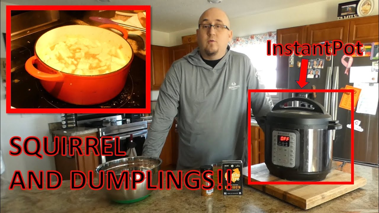 SQUIRREL and DUMPLINGS in the INSTANT POT - CATCH CLEAN COOK - Cooking ...