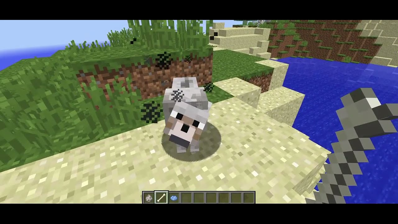 How to change your wolf's collar color in Minecraft #minecraft - YouTube