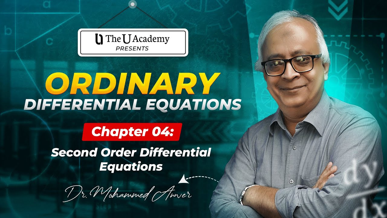 004 Second Order Differential Equations || Ordinary Differential ...