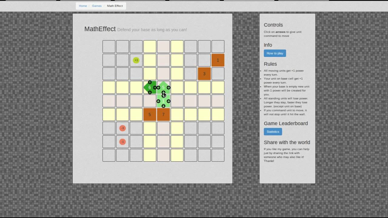 Math Effect is the best game ever - YouTube