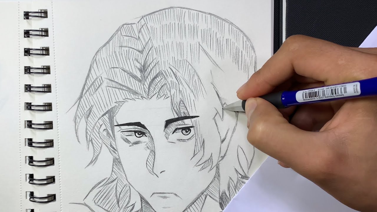 How to draw yuta okkotsu step by step - YouTube