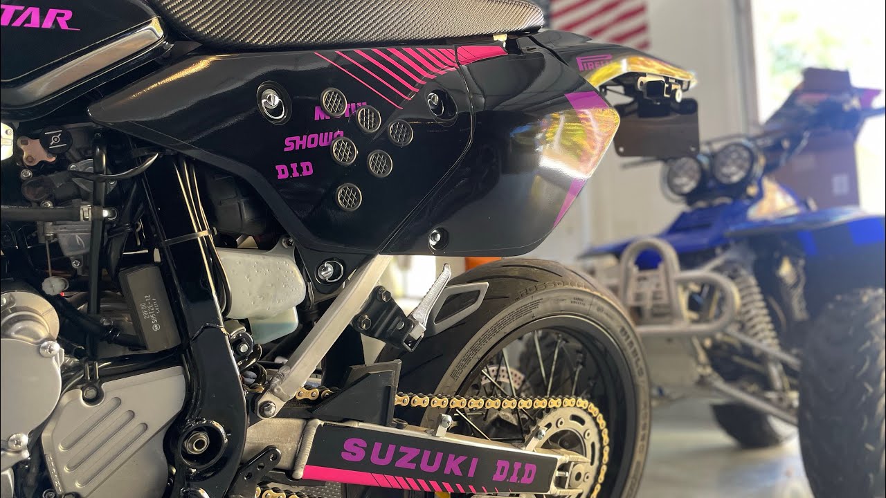 UNI Airbox Air Vents. DRZ400SM Install! - YouTube