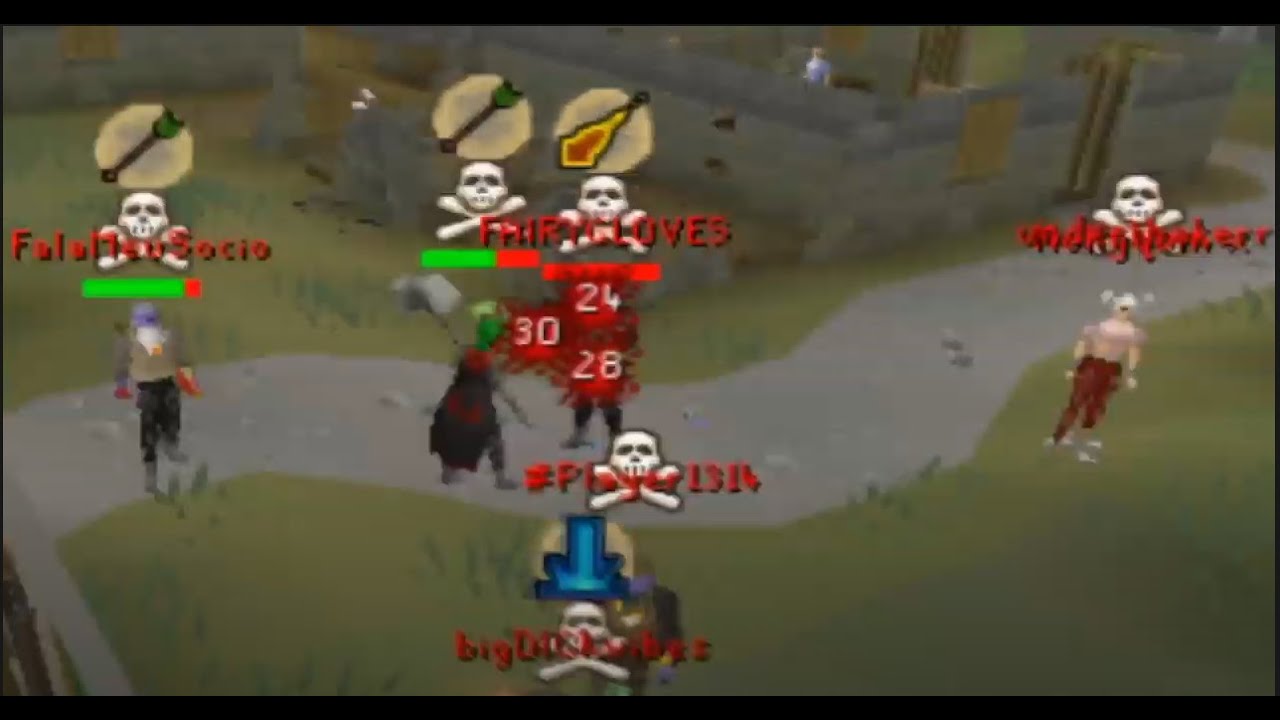 Guapoo - PK Vid 1 - 60 Attack Pure PKing | OSRS/07 | Short Edit - YouTube