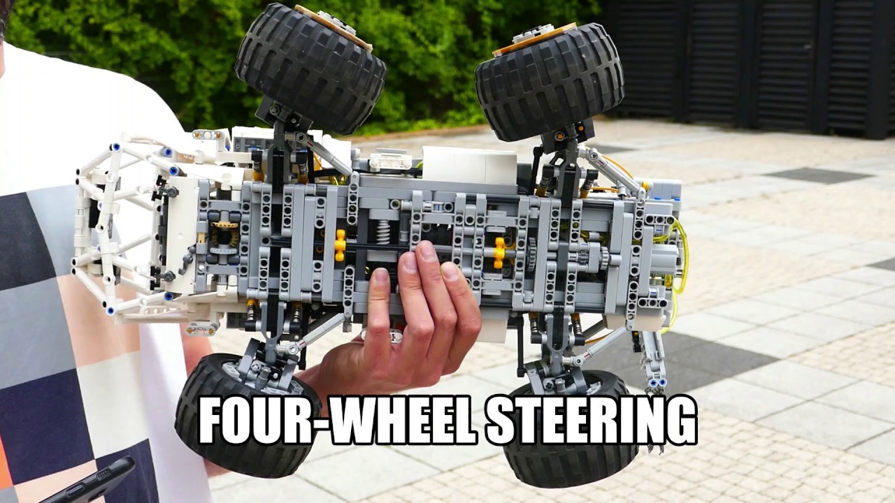 How to build lego in-wheel motor rim - YouTube