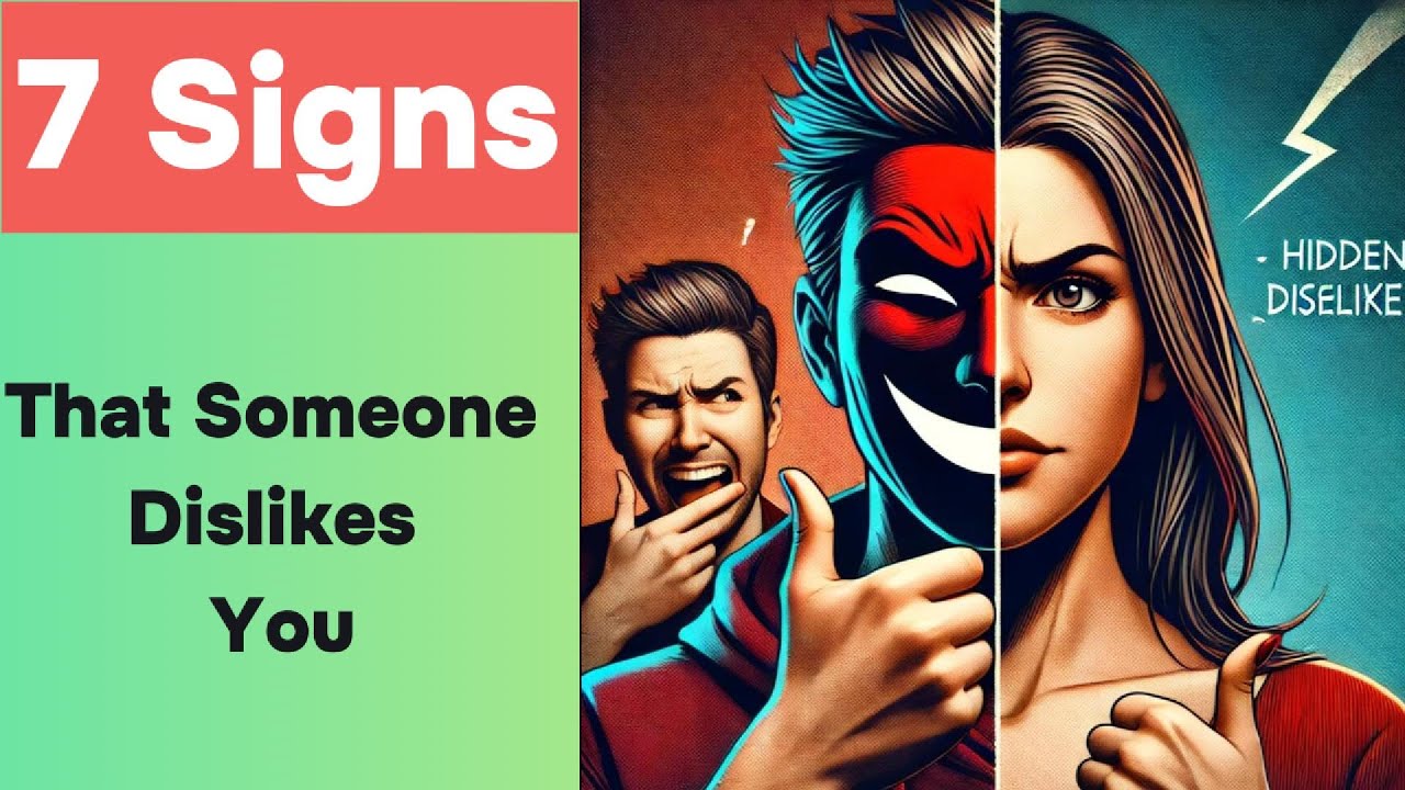 7 Shocking Signs That Someone Dislikes You | Psychological Facts| - YouTube